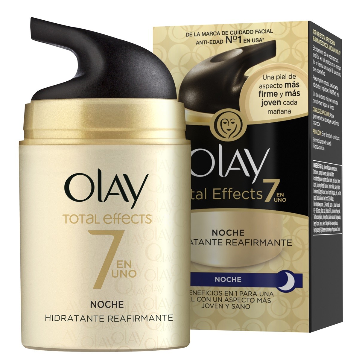 Comprar OLAY TOTAL EFFECTS Crema Hidratante Reafirmante Noche 50ml al ...